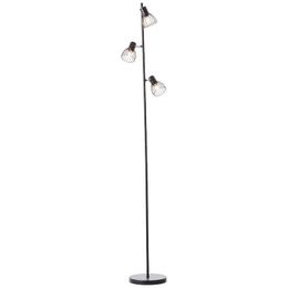 Brilliant Stehlampe &raquo;Blacky&laquo; E14 1 Stk. 3flg schwarz matt schwarz
