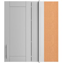KOCHSTATION Eckh&auml;ngeschrank &raquo;KS-Ahus&laquo; Breite 80 x 45 cm grau