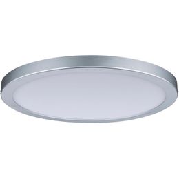 Paulmann LED Panel &raquo;Atria rund 300mm 16W 2.700K Chrom matt&laquo; 1 Stk. Warmwei&szlig; Atria rund 300mm 16W 2.700K Chrom matt grau