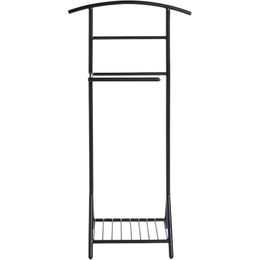 HAKU Herrendiener schwarz Metall