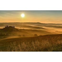 papermoon Fototapete &raquo;Landschaft Italien&laquo; bunt Vlies