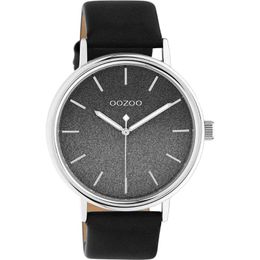 Oozoo Damen Oozoo Quarzuhr &raquo;C10939&laquo; Armbanduhr, Damenuhr, Lederarmband schwarz