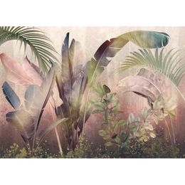 Komar Vliestapete &raquo;Digitaldruck Vlies - Rainforest Mist - Gr&ouml;&szlig;e 350 x 250 cm&laquo; bedruckt glatt Wohnzimmer, Schlafzimmer bunt Vlies