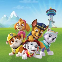 Leinwandbild &raquo;Paw Patrol&laquo; Filmfiguren 1 Stk. tlg. BxH: 35x35 cm bunt Canvas