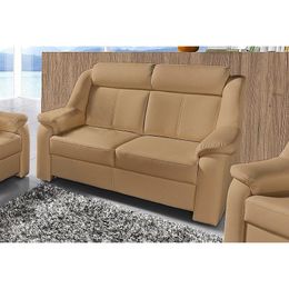 Sit & More sit&more 2-Sitzer &raquo;Basel&laquo; braun PRIMABELLE -Microfaser, Luxus-Microfaser (100% Polyester);Altara Nubuck , Luxus-Microfaser (100% Polyester);SOFTLUX -