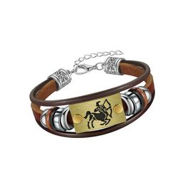 Firetti Kinder Armband &raquo;Schmuck Geschenk Armschmuck Armkette Edelstein Sternzeichen&laquo; Made in Germany - mit H&auml;matit - mit Holzimitat bunt