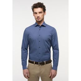 Eterna Herren &raquo;SLIM FIT&laquo; NON IRON (b&uuml;gelfrei) blau 42, Normalgr&ouml;&szlig;en