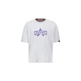 Alpha Industries Damen T-Shirt &raquo;Logo Edge T-Shirt&laquo; grau L
