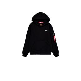 Alpha Industries Herren Hoodie &raquo;Signature Backprint Hoodie&laquo; schwarz 3XL