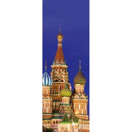 ARCHITECTS PAPER Fototapete &raquo;Saint Basil`s Cathedral&laquo; Tapete Moskau Fototapete Panel 1,00m x 2,80m bunt Vlies