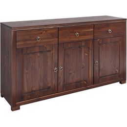OTTO home Sideboard &raquo;Gotland&laquo; Kommode, Breite 147 cm, aus massiver Kiefer, FSC braun