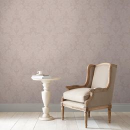 Laura Ashley Vliestapete &raquo; Martigues Sugared Violet Vliestapete&laquo; Barock glatt Martigues Sugared Violet Vliestapete lila Vlies