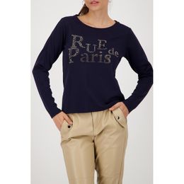 monari Damen Sweatshirt &raquo;Sweatshirt Schmuckschrift&laquo;, Regular fit mit Rundhalsausschnitt 34