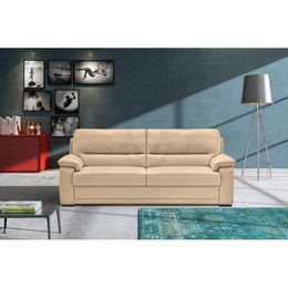 Egoitaliano 2,5-Sitzer &raquo;Doris, modernes Designersofa, Ledersofa mit erstklassiger Sitzqualit&auml;t&laquo; edle Detailverarbeitung, perfekte Polsterung, aus hochwertigem 