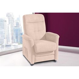 Sit & More sit&more TV-Sessel &raquo;Charlie&laquo; Set, wahlweise mit Motor und Aufstehhilfe beige Altara Nubuck , die Luxus-Microfaser aus 100% Polyester;Luxus-Kunstleder;