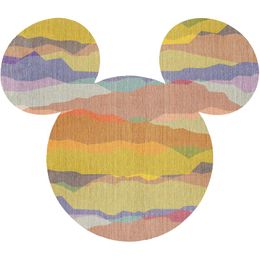 Komar Vliestapete &raquo;Vlies selbstklebend - Mickey Head - Gr&ouml;&szlig;e 125 x 125 cm&laquo; bedruckt glatt Kinderzimmer bunt Vlies