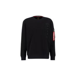 Alpha Industries Damen Sweater &raquo;Embroidery Sweatshirt&laquo; schwarz L