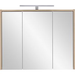 Inosign Spiegelschrank &raquo;List&laquo; Breite 74,5 cm Badschrank mit viel Stauraum. braun