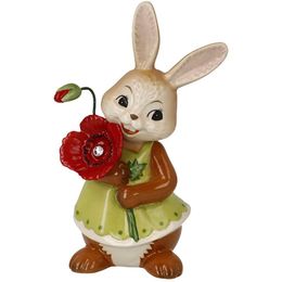 Goebel Osterhase &raquo;Figur Hasenm&auml;dchen - Ein kleines Dankesch&ouml;n&laquo; Osterfigur, Dekofigur, Ostern, Osterdekoration bunt Steingut