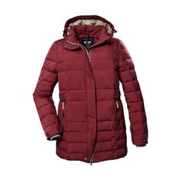 STOY Damen STOY Steppjacke &raquo;STW 6 WMN QLTD JCKT&laquo; Wasserabweisender, winddichter Parka mit abnehmbarer Kapuze. rot 44
