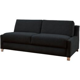Bali Schlafsofa &raquo;Viola, Dauerschl&auml;fer&laquo; in 140er und 160er Breite, 3 Varianten, auch mit Ergoflex-Lattenrost grau 100% Polyester
