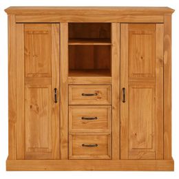 OTTO home Highboard &raquo;Selma&laquo; Stauraumschrank, Breite 130 cm beige