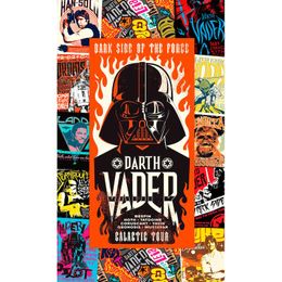 Komar Vliestapete &raquo;Digitaldruck Vlies - Star Wars Rock on Posters - Gr&ouml;&szlig;e 120 x 200 cm&laquo; bedruckt glatt Kinderzimmer bunt Vlies