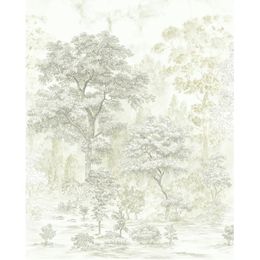 Komar Vliestapete &raquo;Digitaldruck Vlies - Noble Trees - Gr&ouml;&szlig;e 200 x 250 cm&laquo; bedruckt glatt Wohnzimmer, Schlafzimmer bunt Vlies