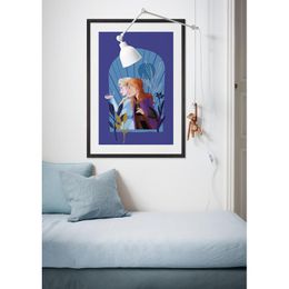 Komar Wandbild &raquo;Frozen Mockingbird&laquo; Disney Set, 1 Stk. tlg. 30 x 40 cm (Breite x H&ouml;he) - Kinderzimmer, Dekoration lila Vlies