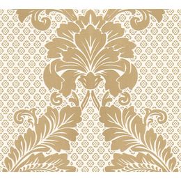 ARCHITECTS PAPER Vliestapete &raquo;Luxury wallpaper&laquo; Barock gemustert ornamental beflockt Ornament Tapete Barock Tapeten Wohnzimmer Schlafzimmer K&uuml;che Flur B&uuml;ro bunt Vinyl,