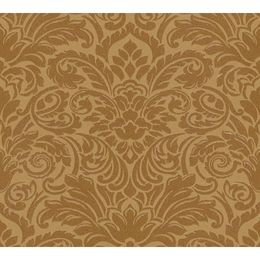 ARCHITECTS PAPER Vliestapete &raquo;Luxury wallpaper&laquo; Barock gemustert ornamental glatt Ornament Tapete Barock Tapeten Wohnzimmer Schlafzimmer K&uuml;che modern gold Vinyl, Vlies