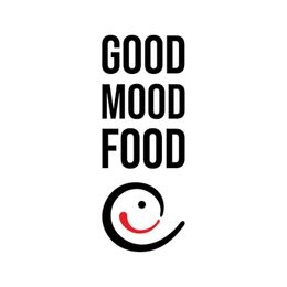 queence Wanddekoobjekt &raquo;GOOD MOOD FOOD&laquo; Stahlschild, Blechschild, Spruch, Witzig, Wanddeko, retro, 20x30cm rot Stahl