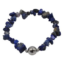 Steuer Damen Armband &raquo;Splitter- Lapislazuli blau&laquo; blau