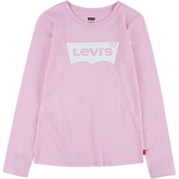 Levi's Kids M&auml;dchen Levi's Kids Langarmshirt &raquo;LS BATWING TEE&laquo; mit Logo Print for GIRLS rosa 16/164