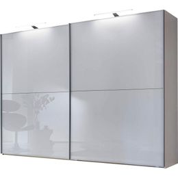 Wiemann Schwebet&uuml;renschrank &raquo;Orion, Kleiderschrank, Schrank, W&auml;scheschrank, mit Schiebet&uuml;ren&laquo; hochwertige Glasfront, variable Inneneinteilung, 