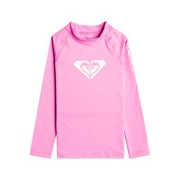 Roxy M&auml;dchen Rash Guard &raquo;Whole Hearted&laquo; rosa 5(108-114cm)