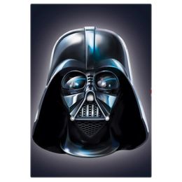 Komar Wandtattoo &raquo;Star Wars Darth Vader - Gr&ouml;&szlig;e 50 x 70 cm&laquo; selbstklebend, Wandsticker, Kinderzimmer schwarz Folie