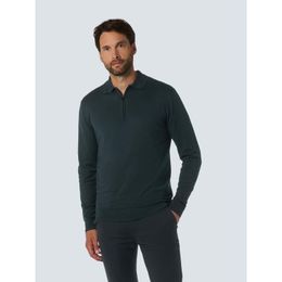 NO EXCESS Herren NO EXCESS Rundhalspullover &raquo; Polo-Pullover mit halbem Rei&szlig;verschluss&laquo; blau S