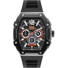 Ice Watch Ice-Watch Herren ice-watch Chronograph &raquo;ICE boliday - Steel - Large - CH&laquo; Armbanduhr, Quarzuhr, Herrenuhr, Silikonarmband, Stoppfunktion schwarz