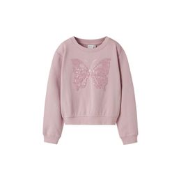 name it Damen Sweatshirt &raquo;NKFLOVA SH NREG SWEAT UNB BOX&laquo; lila 116