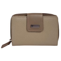 Bugatti Damen Bugatti Geldb&ouml;rse &raquo;SINA&laquo; echt Leder beige