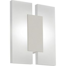 Eglo Deckenleuchte &raquo;METRASS 2 Wandleuchte, Wandbeleuchtung, Flurlampe, wei&szlig;, modern&laquo; LED-Board 1 Stk. Warmwei&szlig; Wohnzimmerlampe, satiniertes Kunststoff