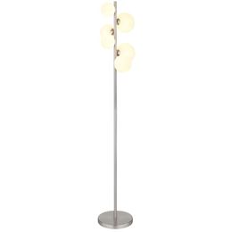 Globo LIGHTING Stehlampe &raquo;RIHA&laquo; G9 1 Stk. Warmwei&szlig; Stehleuchte/Wohnzimmer/Schlafzimmer/Flur