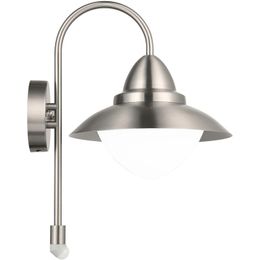 Eglo Wandleuchte &raquo;Sidney Wandlampe, Au&szlig;enlampe, Au&szlig;enleuchte, E27, IP44, Garten Lampe&laquo; E27 1 Stk. Wand-/Deckenleuchte - H37,5 x &Oslash;27 x AL32,5cm - 