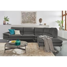 Calia italia Ecksofa &raquo;Dave, italienisches Designsofa L-Form, erstklassiger Sitzkomfort&laquo; Ottomane wahlweise links oder rechts, in zwei tollen 