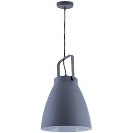 Paco Home Pendelleuchte &raquo;BOONE PD&laquo; E27 Stehleuchte Modern Wohnzimmer Industrial Scheinwerfer Design E27 grau