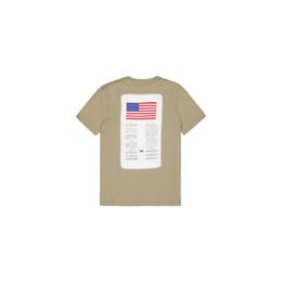 Alpha Industries Herren T-Shirt &raquo;Blood Chit T-Shirt&laquo; gr&uuml;n XS