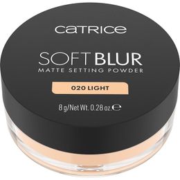 Catrice Damen Puder &raquo;Soft Blur Matte Setting Powder&laquo; Vielseitig: Zum Fixieren, Baken oder f&uuml;r Touch-ups geeignet