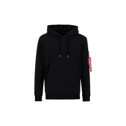 Alpha Industries Damen Hoodie &raquo;R Print Hoodie&laquo; schwarz XL