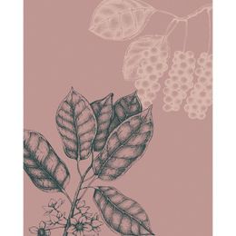 Komar Bild &raquo;Wild Berry&laquo; Natur 1 Stk. tlg. Wandbild zur Dekoration - ohne Rahmen rosa Holz, Papier